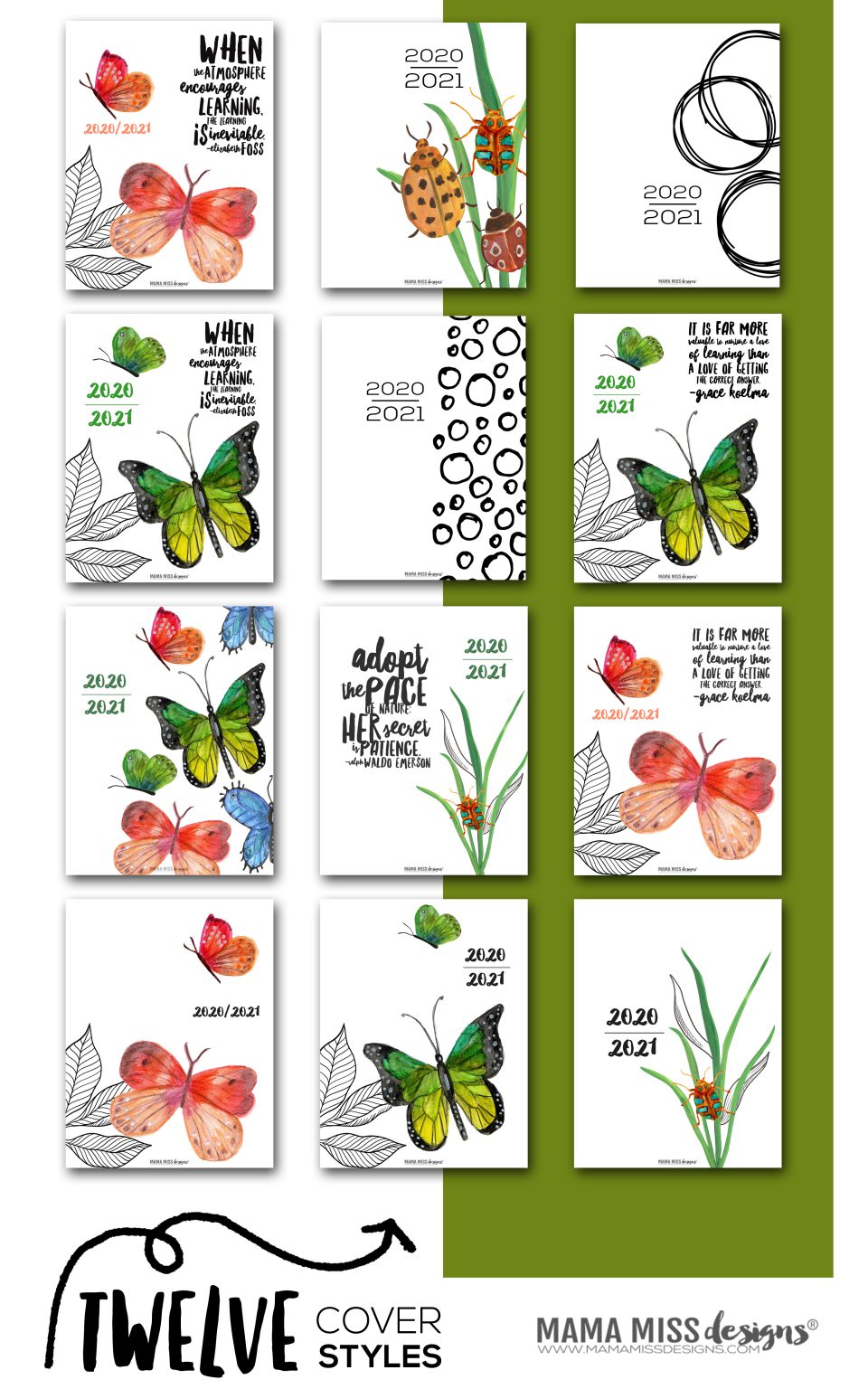 Shiny and new - the 2020/2021 Homeschool and Student Planner - Mama Miss