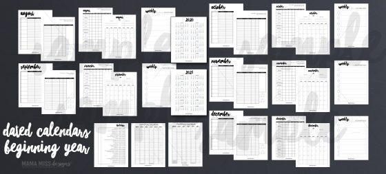 Shiny and new - the 2020/2021 Homeschool and Student Planner - Mama Miss