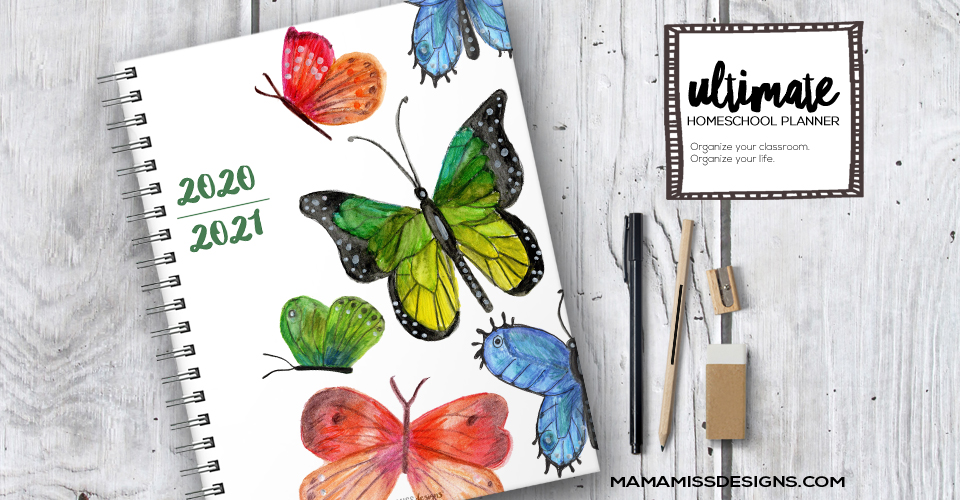 Shiny and new - the 2020/2021 Homeschool and Student Planner - Mama Miss