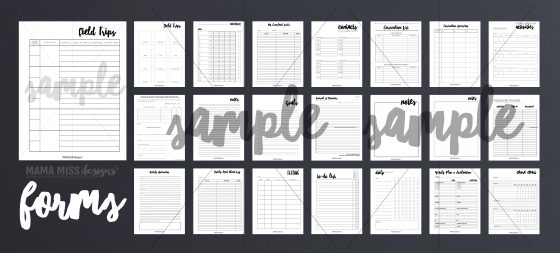 Shiny and new - the 2020/2021 Homeschool and Student Planner - Mama Miss