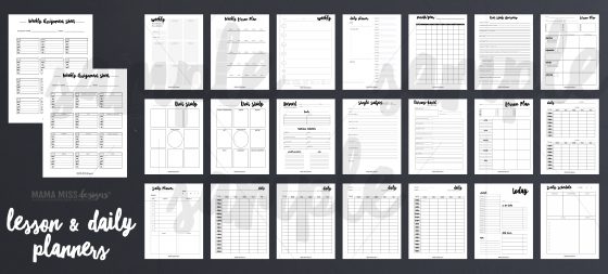 Shiny and new - the 2020/2021 Homeschool and Student Planner - Mama Miss